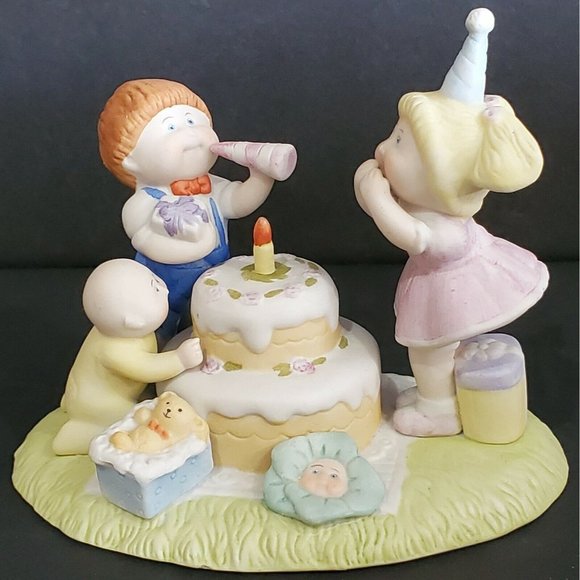 Other | Cabbage Patch Kids The Birthday Party Porcelain Figurine Figure ...